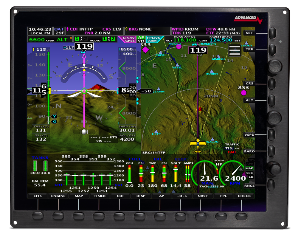 AF-6600 DISPLAY – Advanced Flight Systems